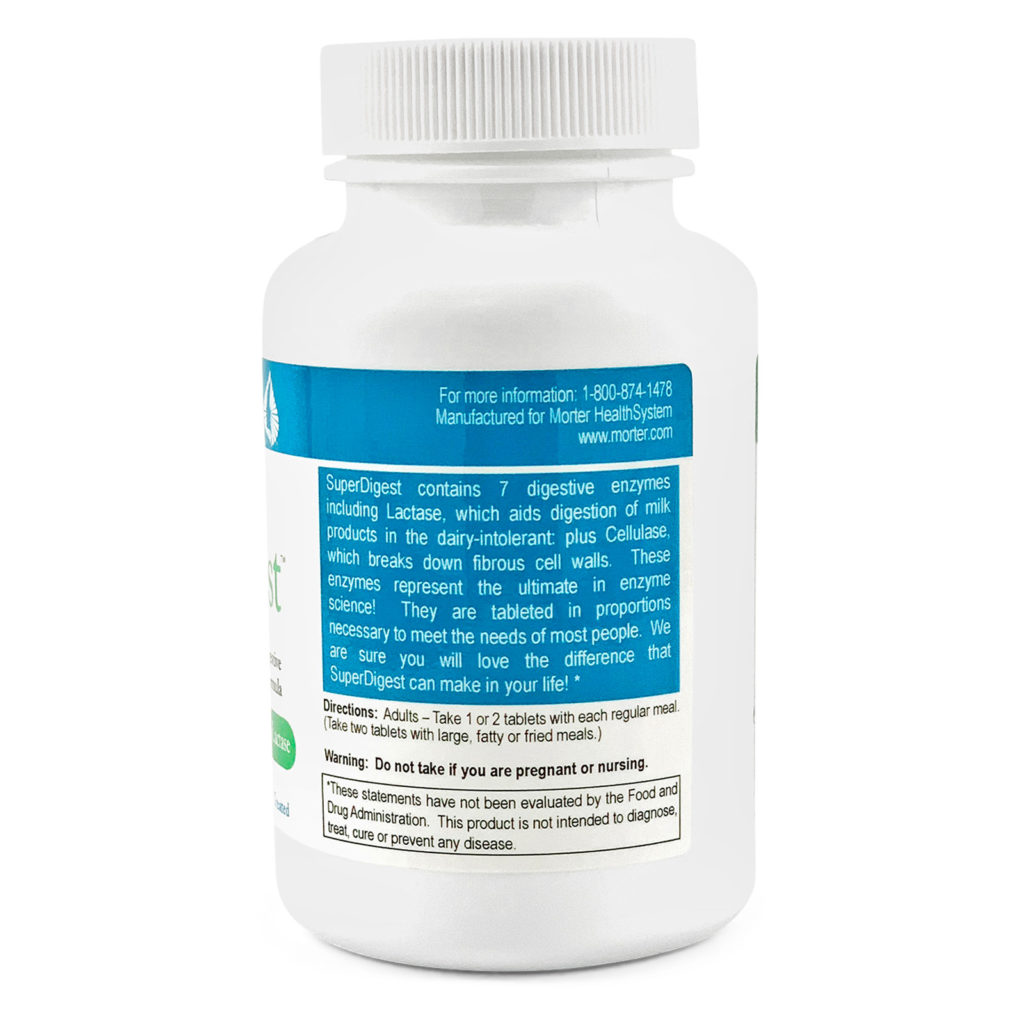 SuperDigest™ – 90 Tabs - Morter HealthSystem